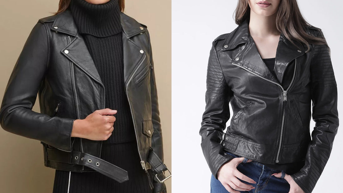 Black Motorcycle Jackets for Women Complete Details and Customizations ...