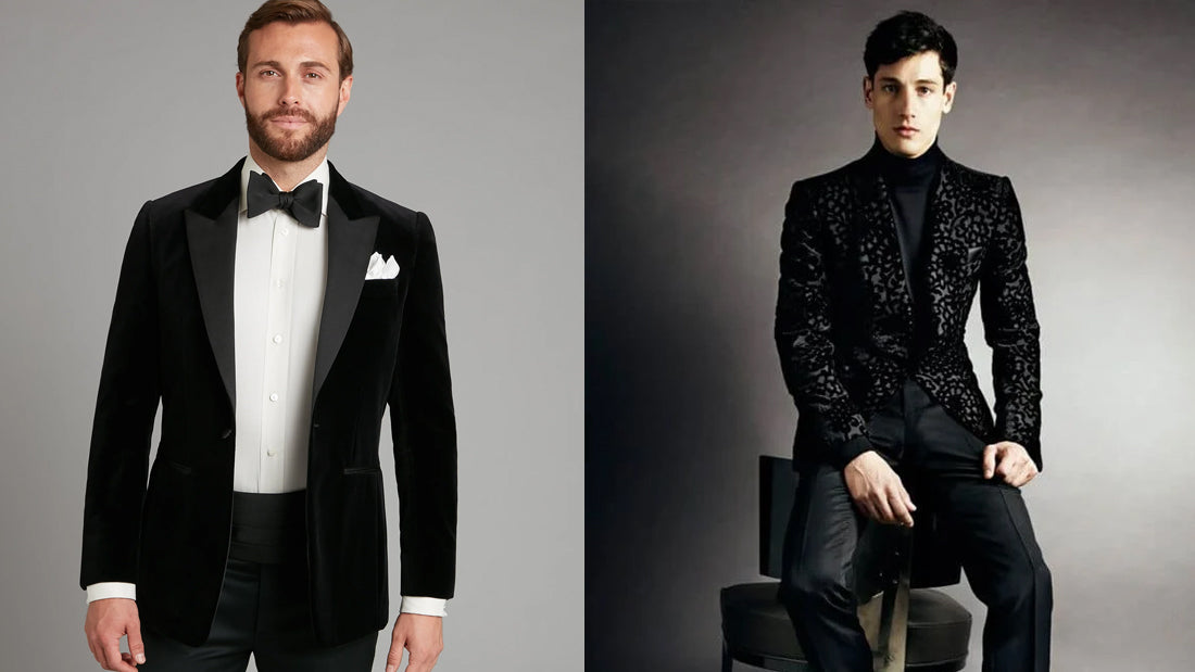 Black Smoking Jacket, Complete Customization and Fitting Options ...