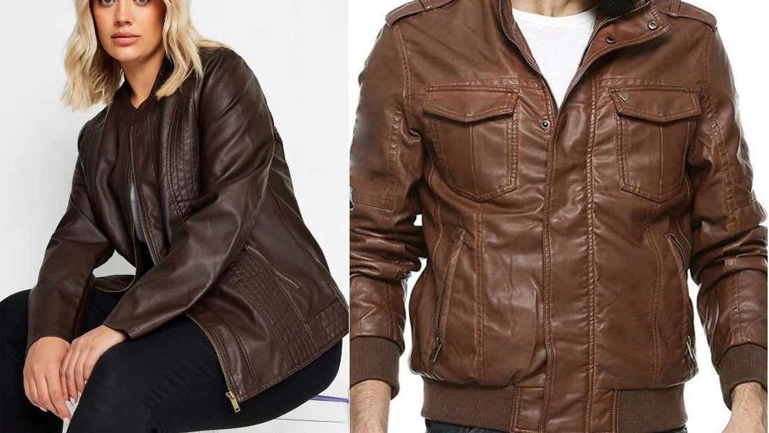 Chocolate Leather Jackets, Complete Details Customization With Fitting ...