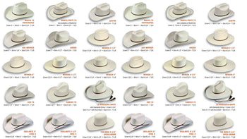 Cowboy Hat Brim Shapes, Complete Detail with Customization Options ...
