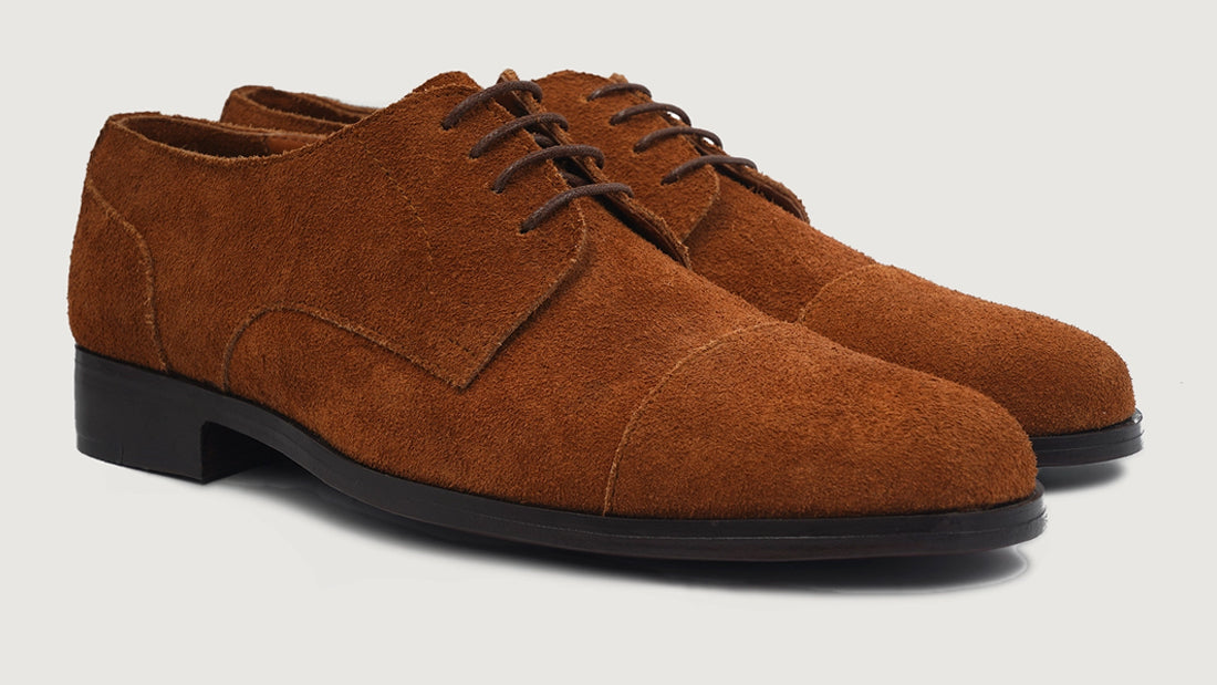 Derby Suede Shoes, Complete Customizations and Fitting Options ...