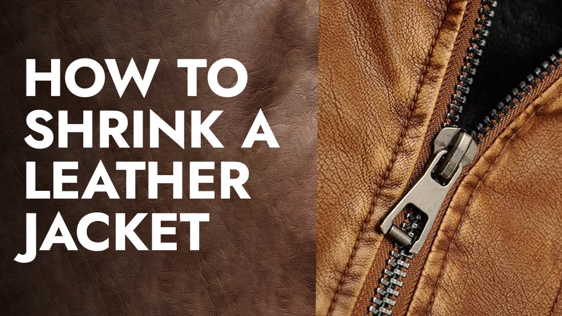 How to Shrink Leather Jacket, Complete Detail and Customizations ...
