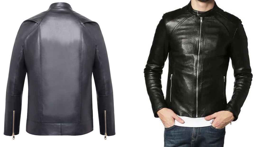 The Leather Jacket with Sleeves, Complete Customizations and Fitting ...