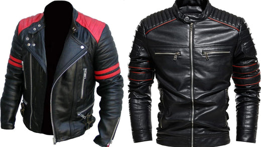 Red and Black Jacket, Complete Detail Model Look and Fitting Options ...